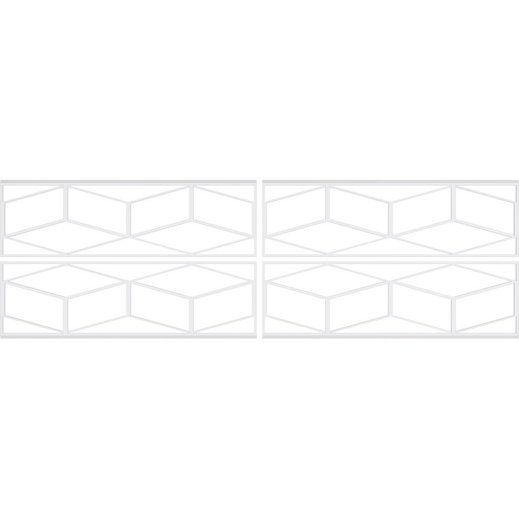 PCI Enterprises 28.25'' H x 94.5'' W x 0.38'' D Expanded Cellular PVC ...