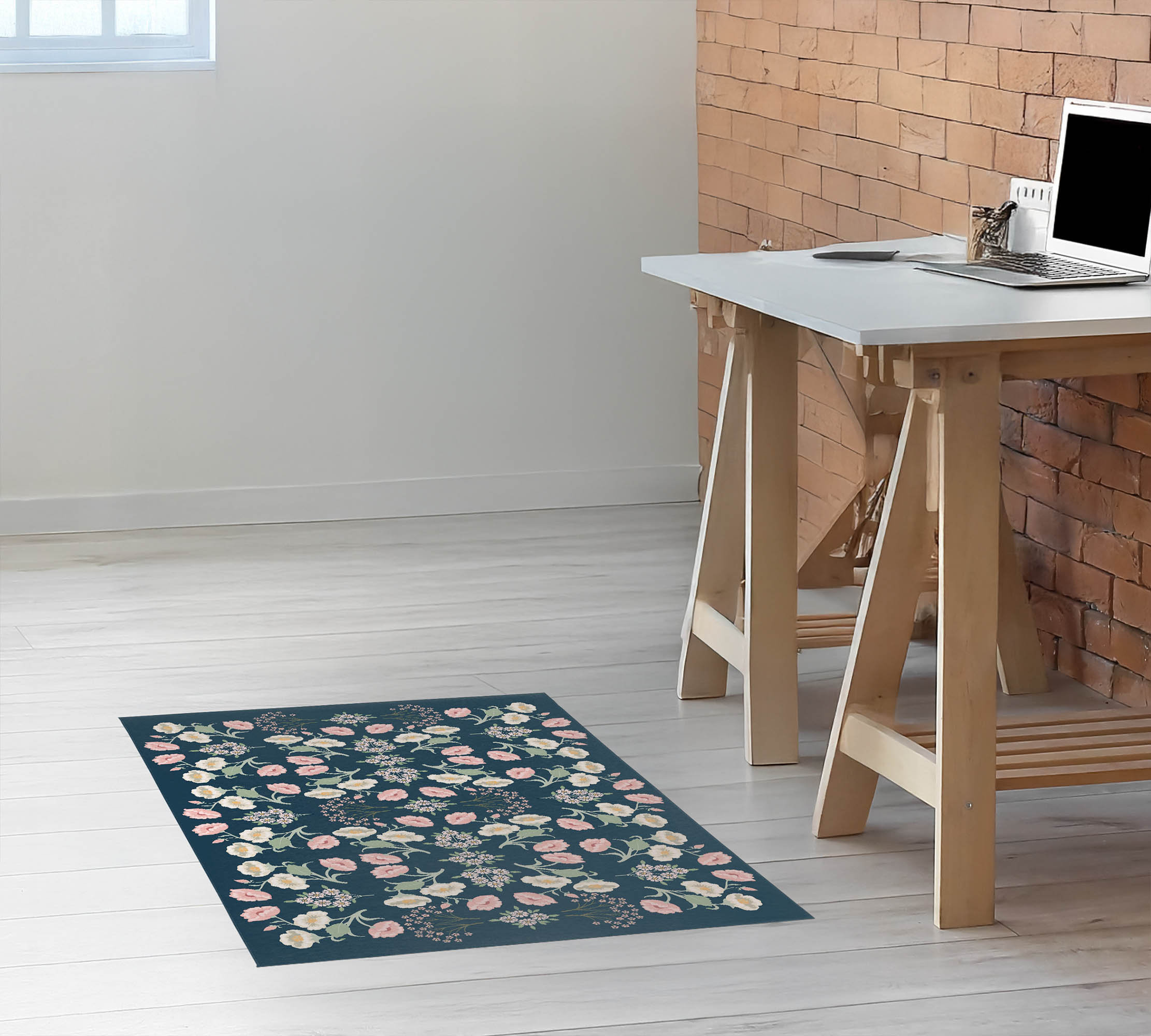 Christopher's Corner May flowers Office Mat | Wayfair
