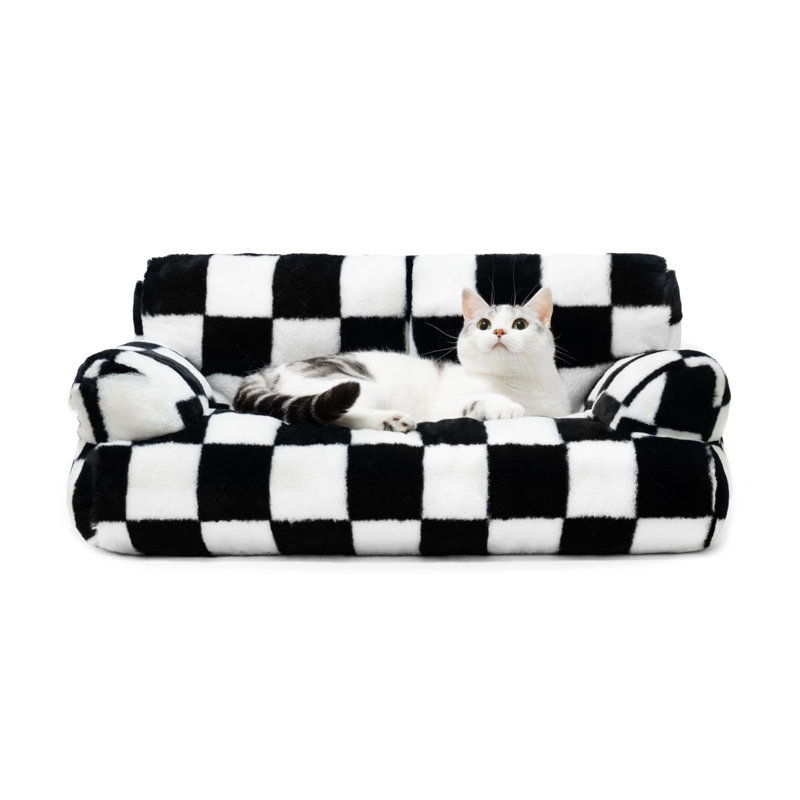 Archie & Oscar™ Washable Cat Beds up to 25 lbs Non-Slip Bottom | Wayfair