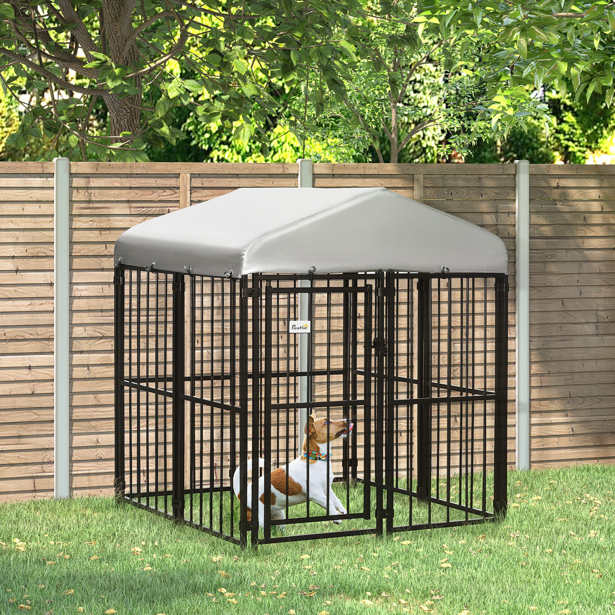 Pawhut Covered Pet Pen | Wayfair