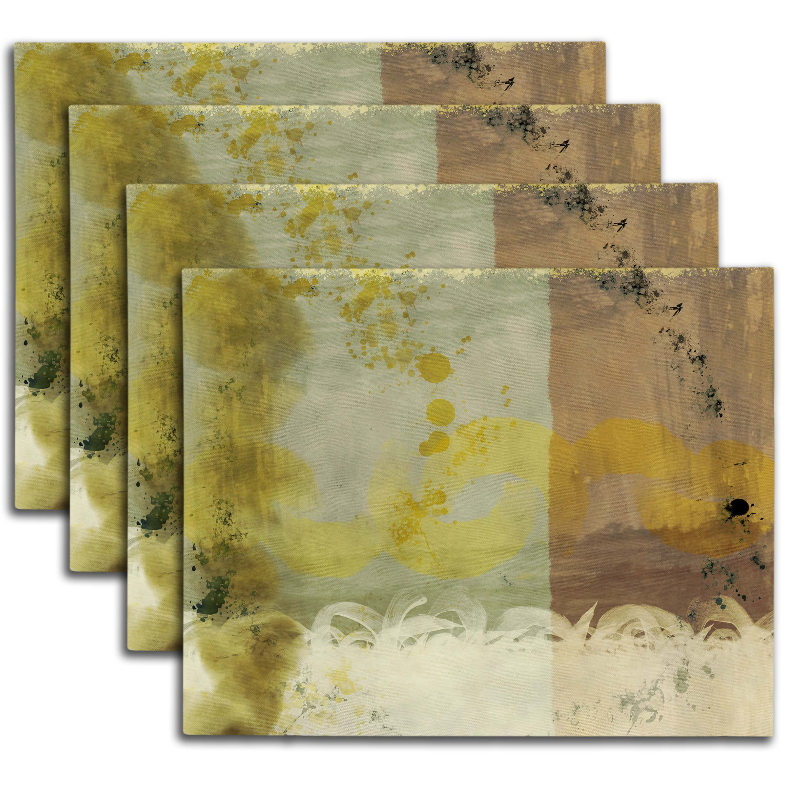 LeRoi Products Polyester Abstract Rectangle Placemat | Wayfair
