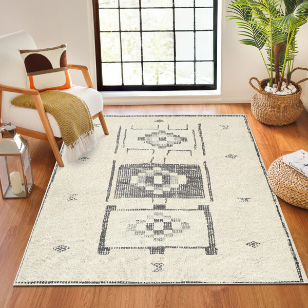 Natur Pur Rogan Geometric Machine Woven Area Rug & Reviews | Wayfair.co.uk