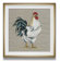 August Grove® " Linen Rooster I " & Reviews | Wayfair