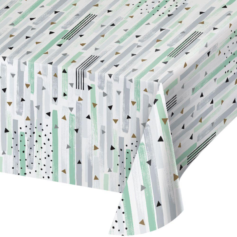 Creative Converting Minted Milestone Chocolate Chip Mint Paper ...