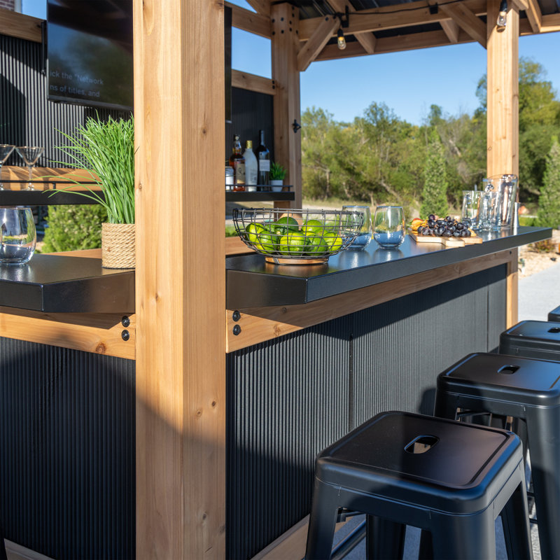 Backyard Discovery Palisade Outdoor Bar | Wayfair