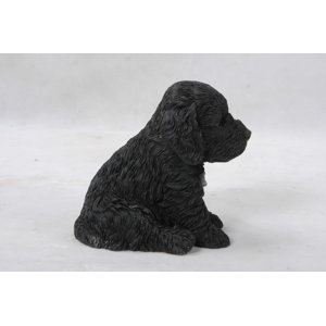 Hi-Line Gift Ltd. Sitting Cockapoo Puppy Statue & Reviews | Wayfair