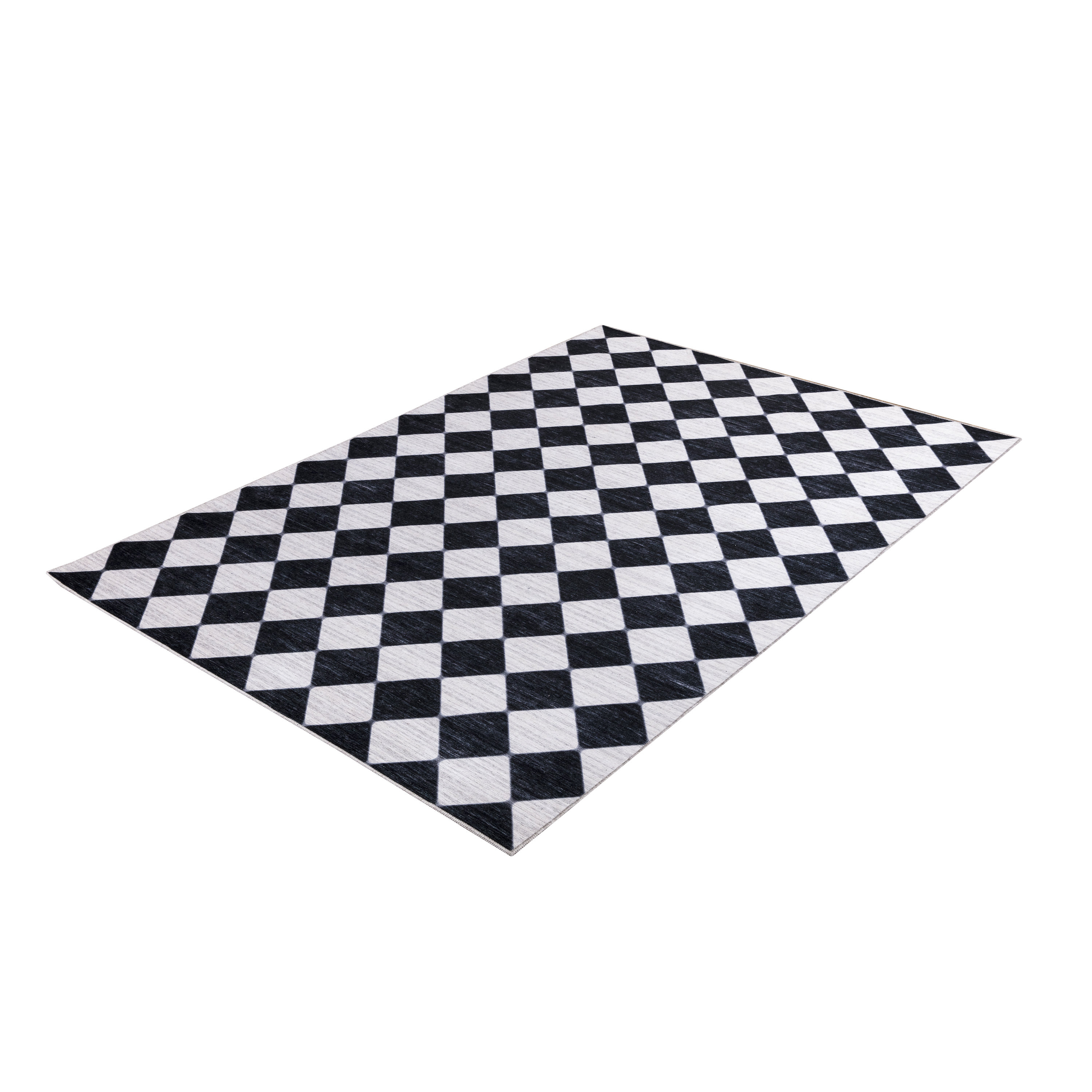 Corrigan Studio® Jarrel Rugs Parker PAR120A Modern Diamond Checkered ...
