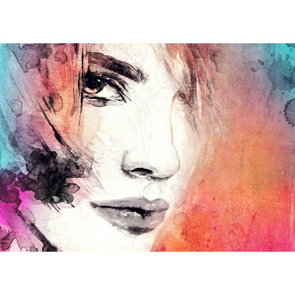 East Urban Home Gayston Abstract Machine Woven Area Rug | Wayfair.co.uk