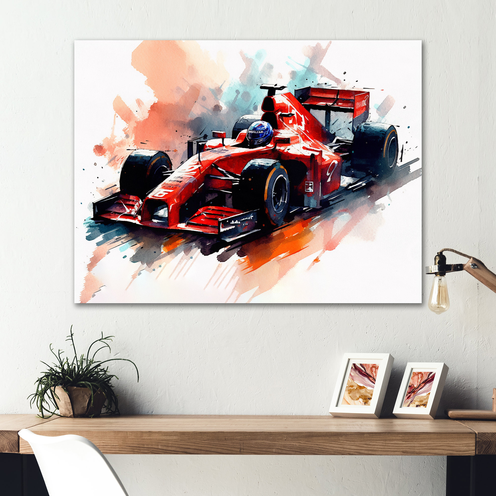 17 Stories Red and Cream Fuel-Injected Fury - Cars American Muscle ...