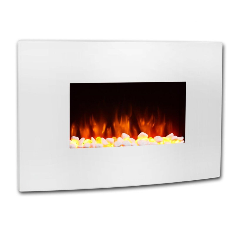 Castleton Fires & Fireplaces Wall Mounted Electric Fire & Reviews ...