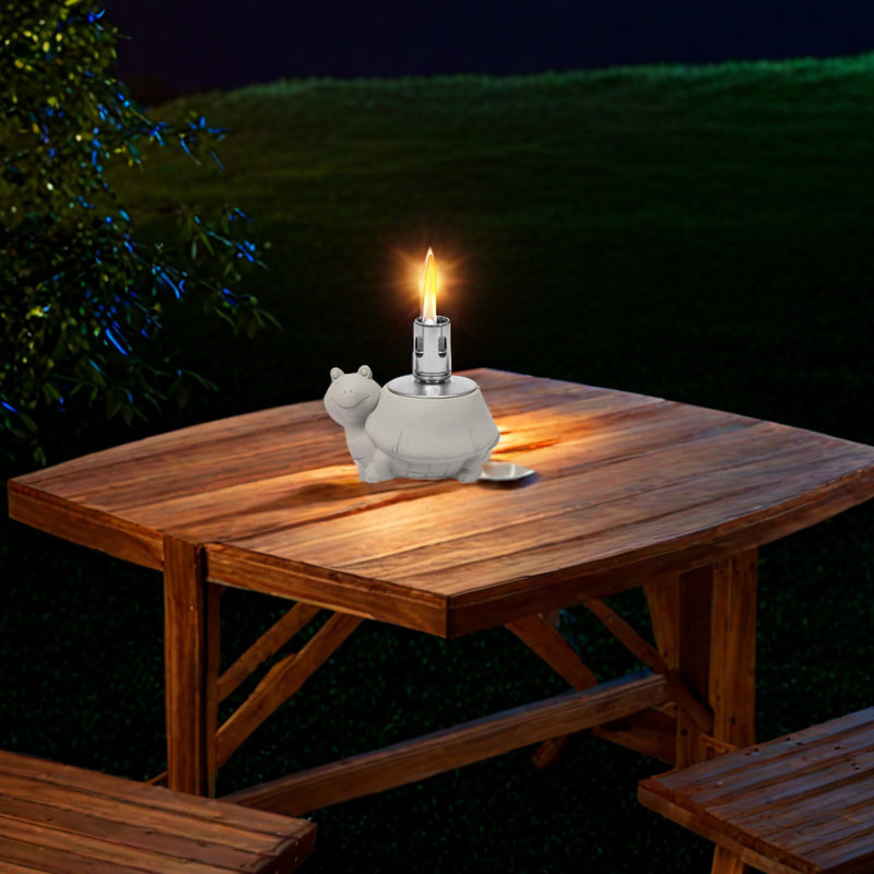 ALHAMBRA 5'' Concrete Tabletop Torch | Wayfair