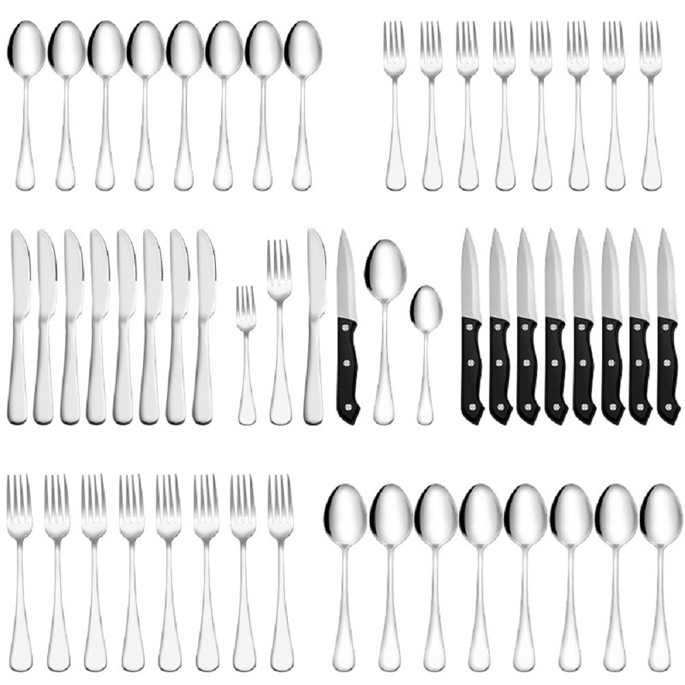 Mercer41 Launi Stainless Steel Flatware Set - Service for 8 | Wayfair