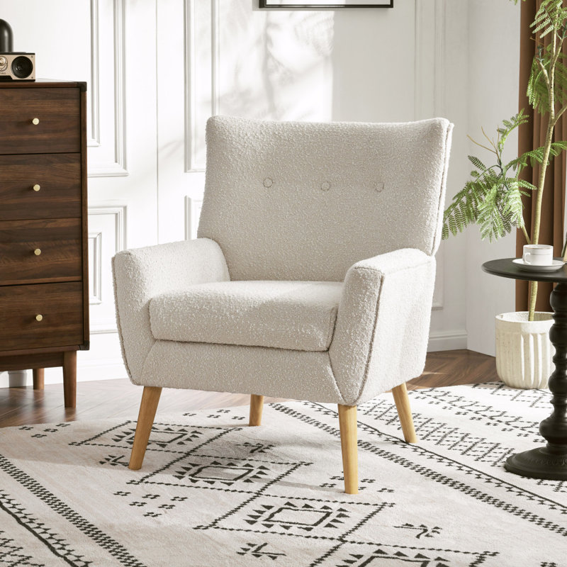 George Oliver Tapash Modern Sofa ACCENT CHAIR | Wayfair