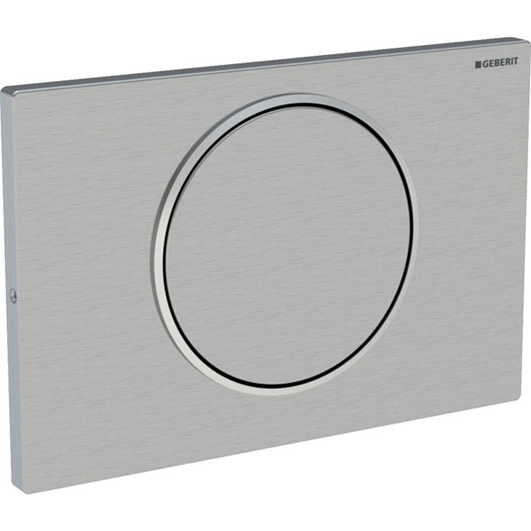 Geberit 115.787.SN.5 Sigma10 Single Flush Plate Stainless Steel ...
