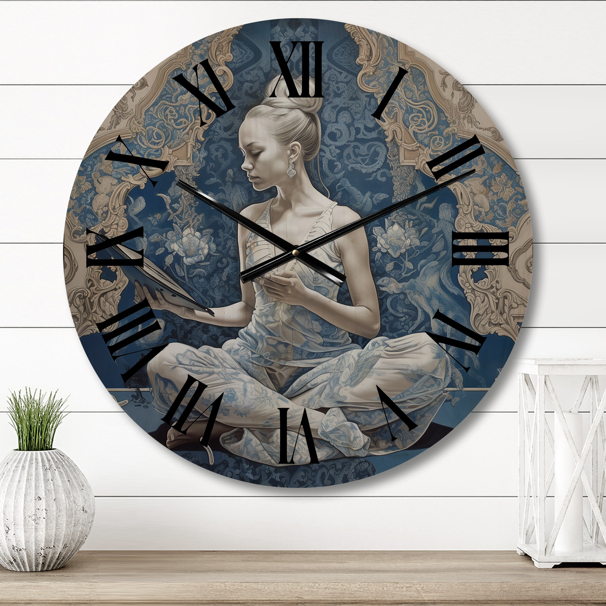 East Urban Home Stylish Cyber Girl Influencer - Cyberpunk Woman ...