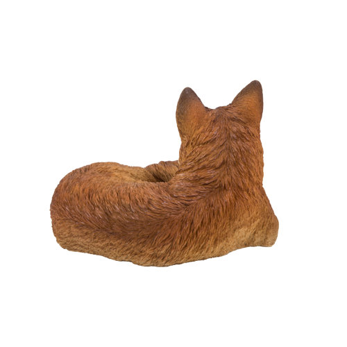 Hi-Line Gift Ltd. Fox Laying Down Statue & Reviews | Wayfair