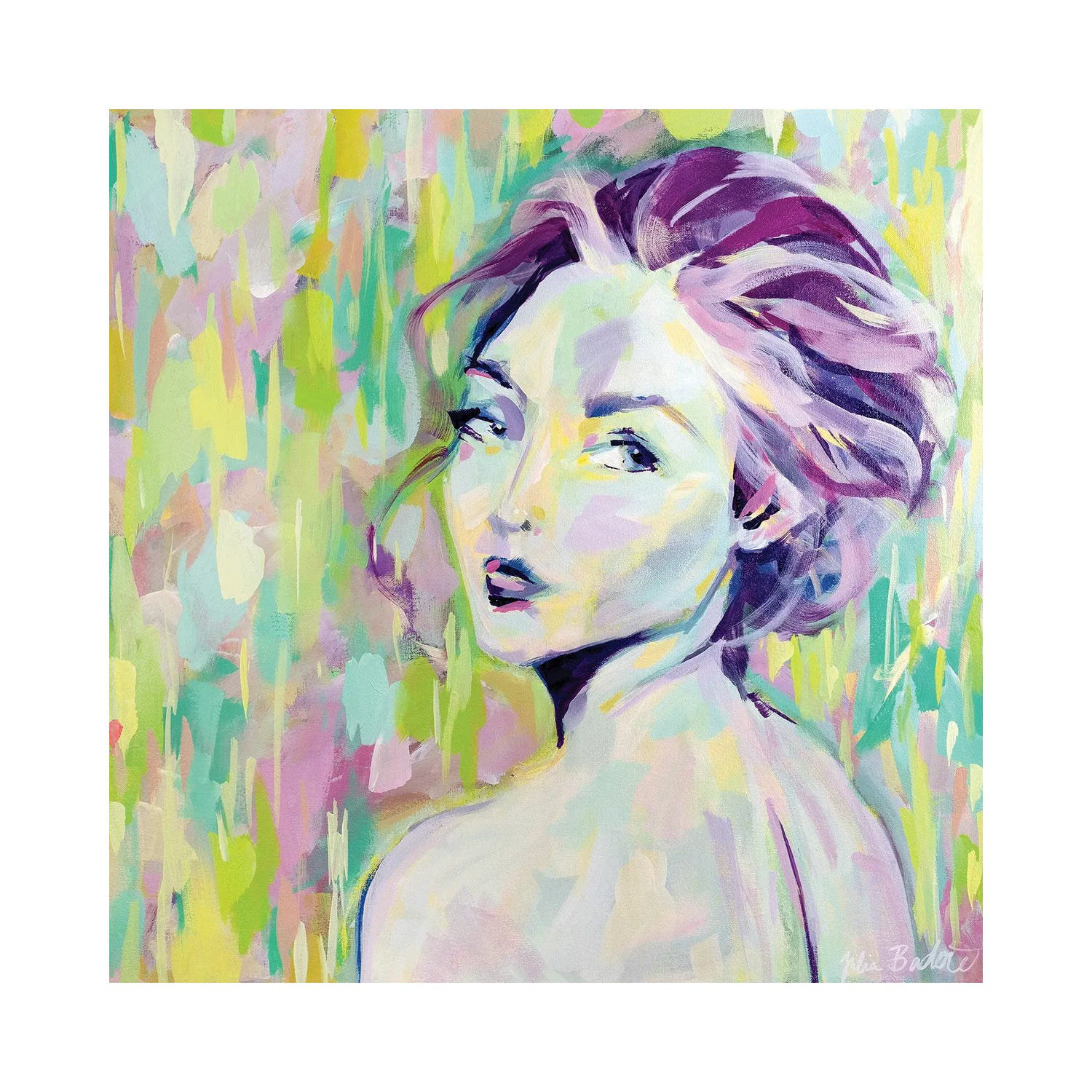 ClassicLiving Her by Julia Badow - Wrapped Canvas Painting | Wayfair.co.uk
