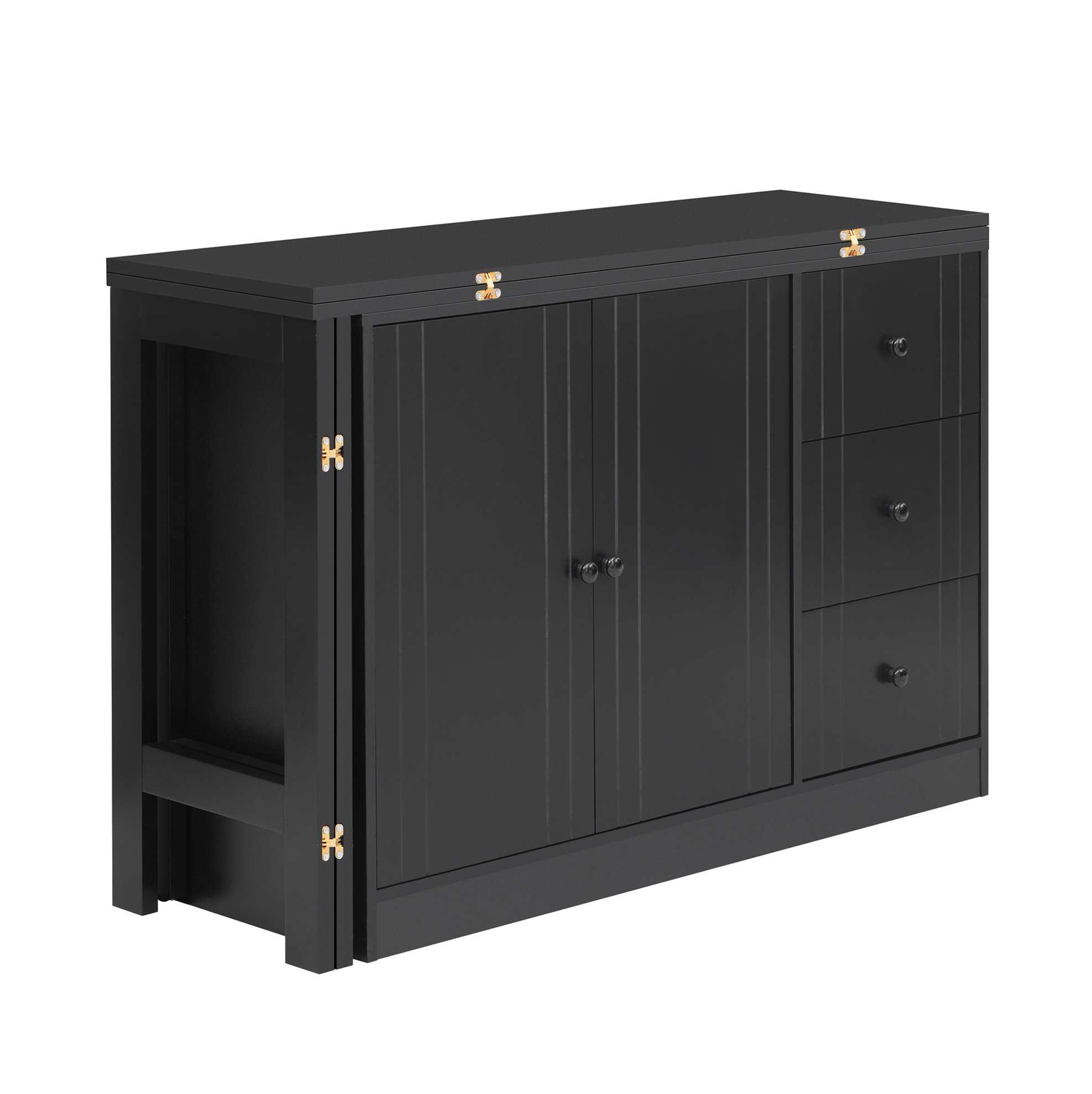 Latitude Run® Innovative Sideboard that effortlessly converts into a ...