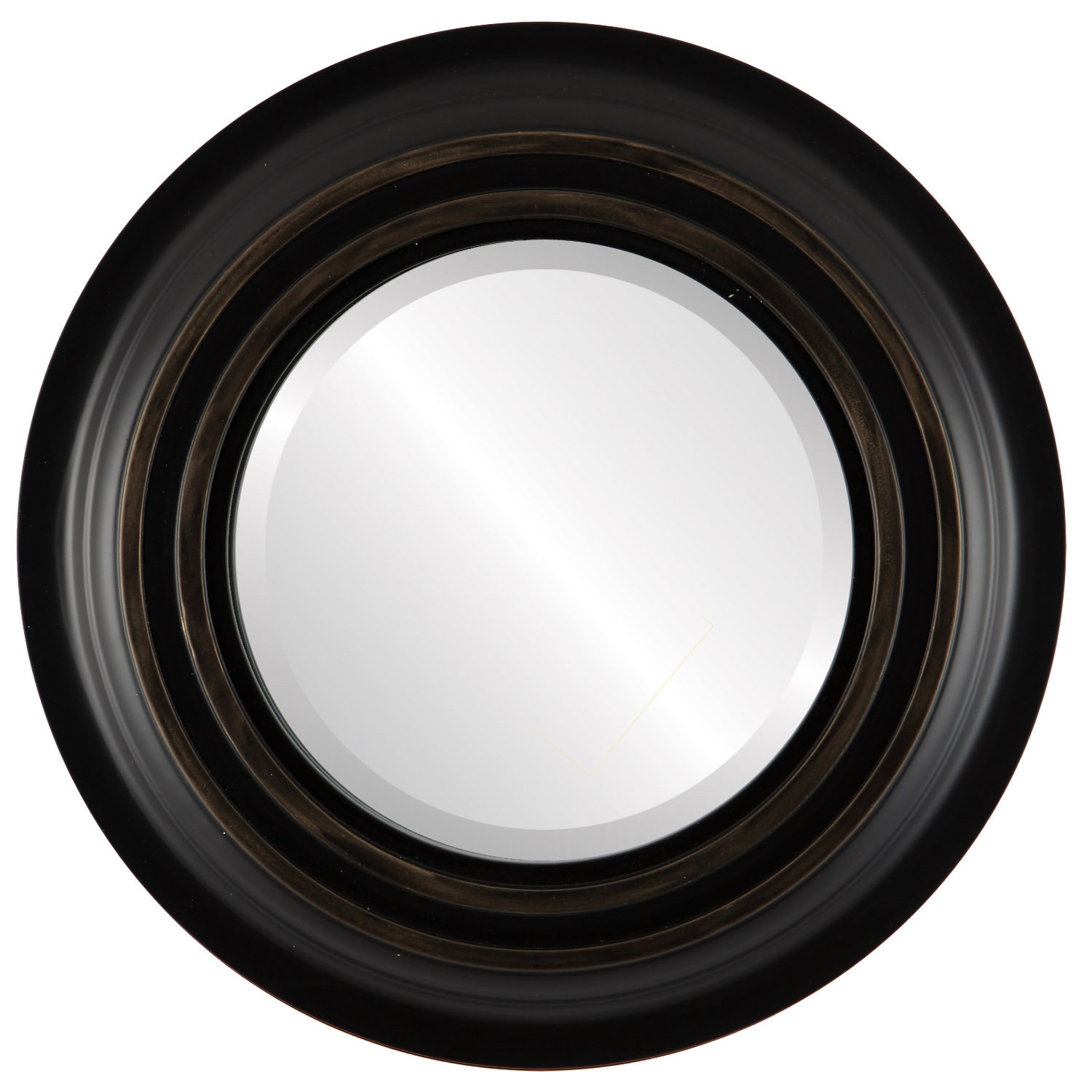 Breakwater Bay Pinter Framed Round Accent Mirror | Wayfair