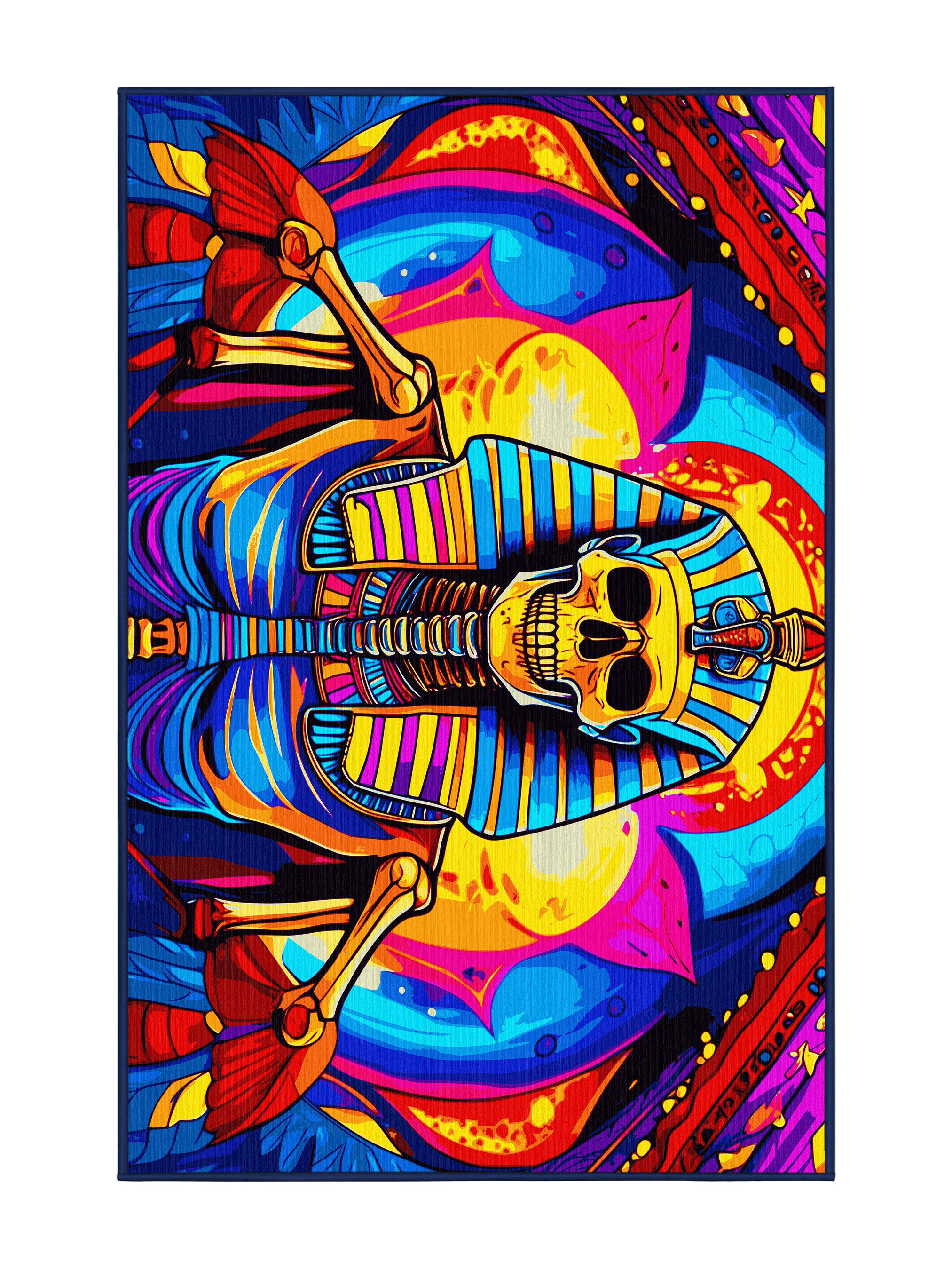 Trinx Surreal Glow Rug | Wayfair