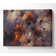 Borough Wharf Volcanic Ash Colour Splash - Wrapped Canvas Painting ...