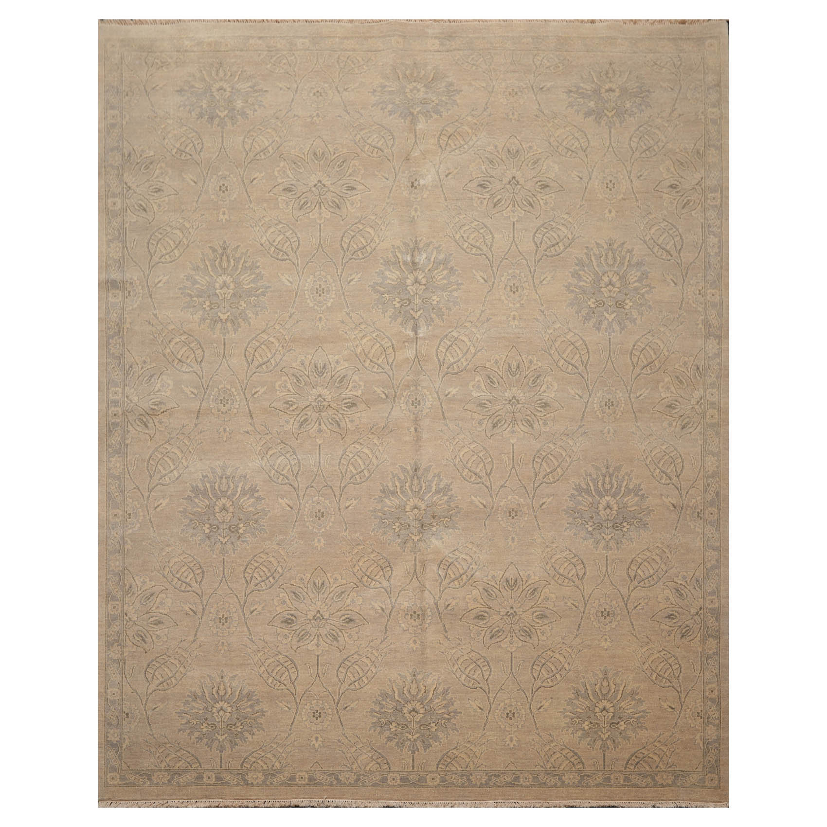 Oriental Rug of Houston 8'4" x 10'5" Hand-Knotted Wool Tibetan Oriental ...