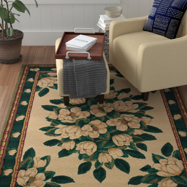 Winston Porter Aguilar Floral Rug & Reviews - Wayfair Canada