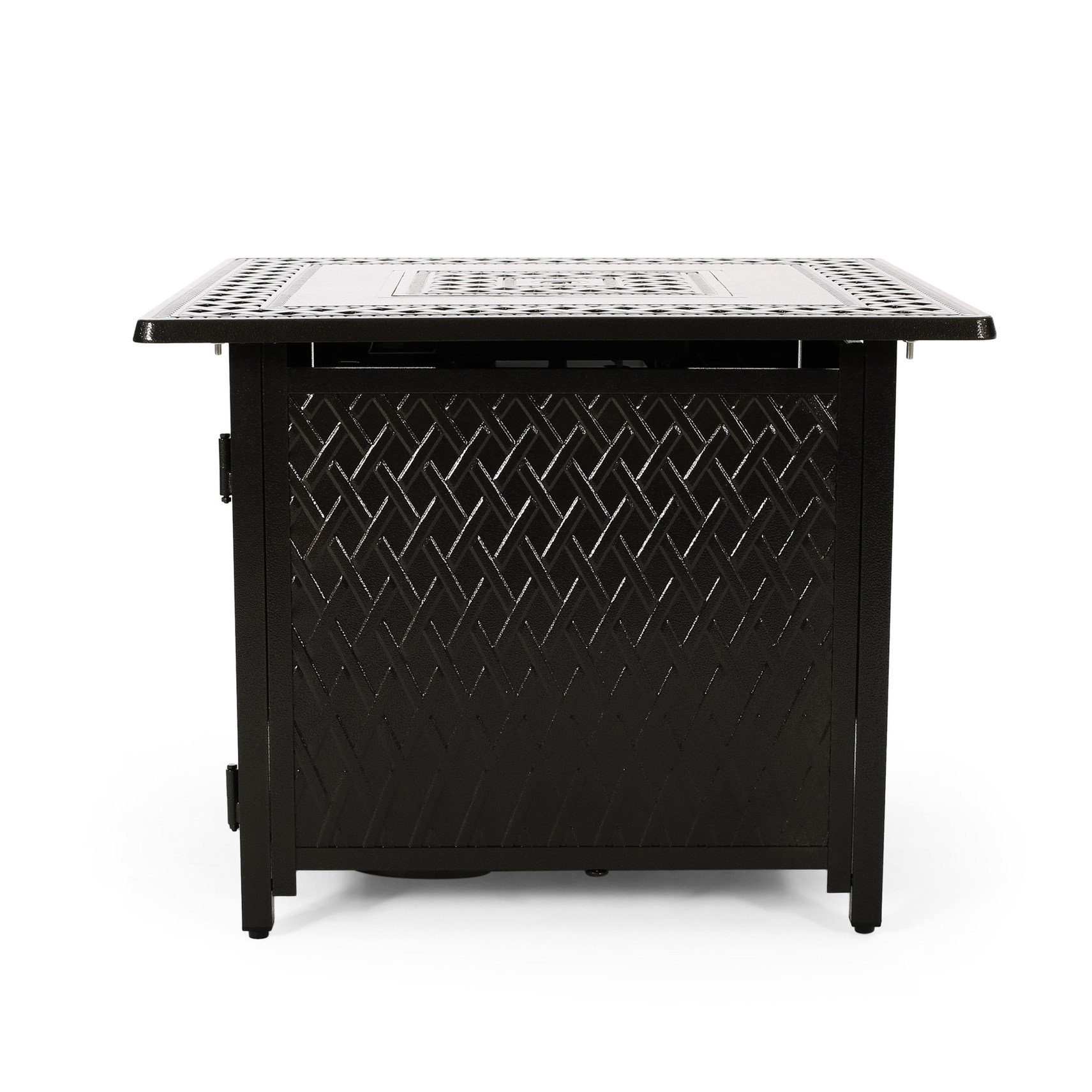 Brayden Studio® 33.15"x33.15"x25.33" Aluminum Fireplace - 37,000 ...