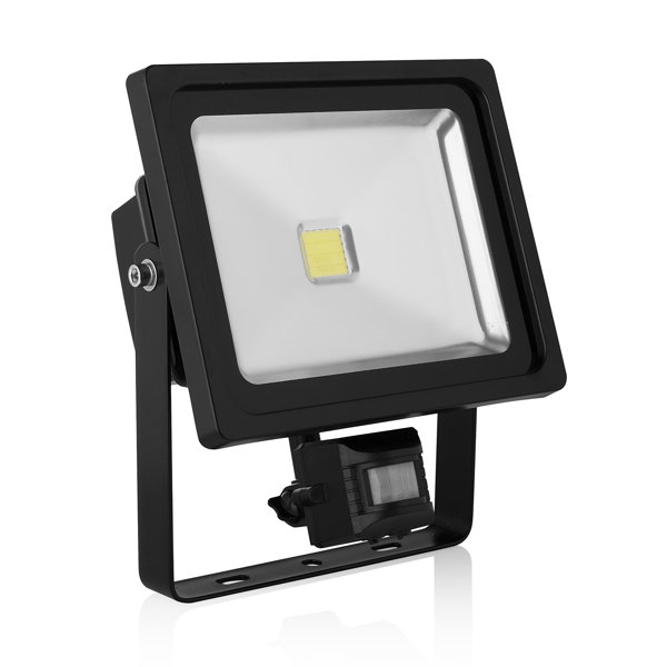 Smartwares Black Integrated LED Metal Flood Light | Wayfair.co.uk