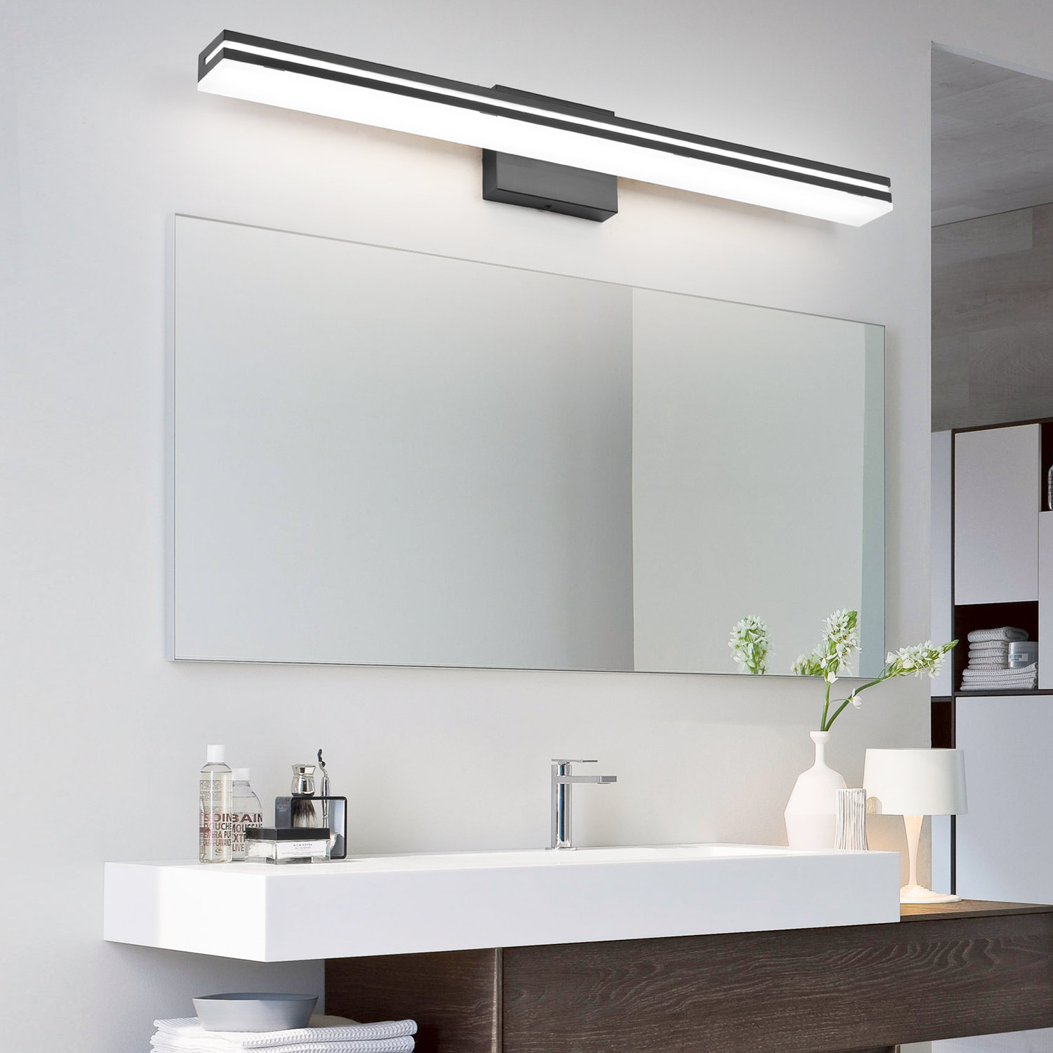 Wrought Studio™ 32"dimmable Led Bath Bar | Wayfair
