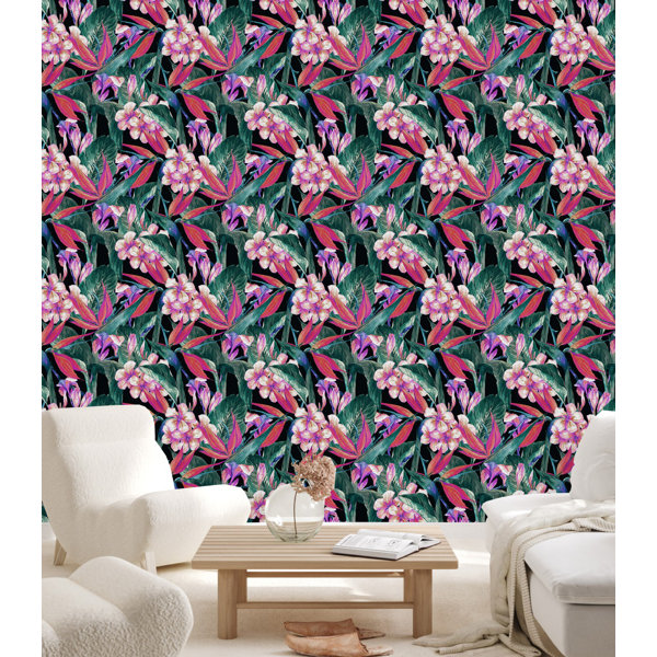 Red Barrel Studio® Hilmo Floral Wallpaper - Wayfair Canada