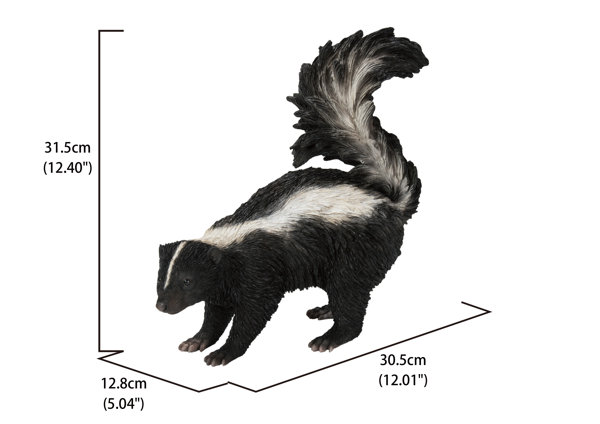 Hi-Line Gift Ltd. Walking Skunk Statue & Reviews | Wayfair