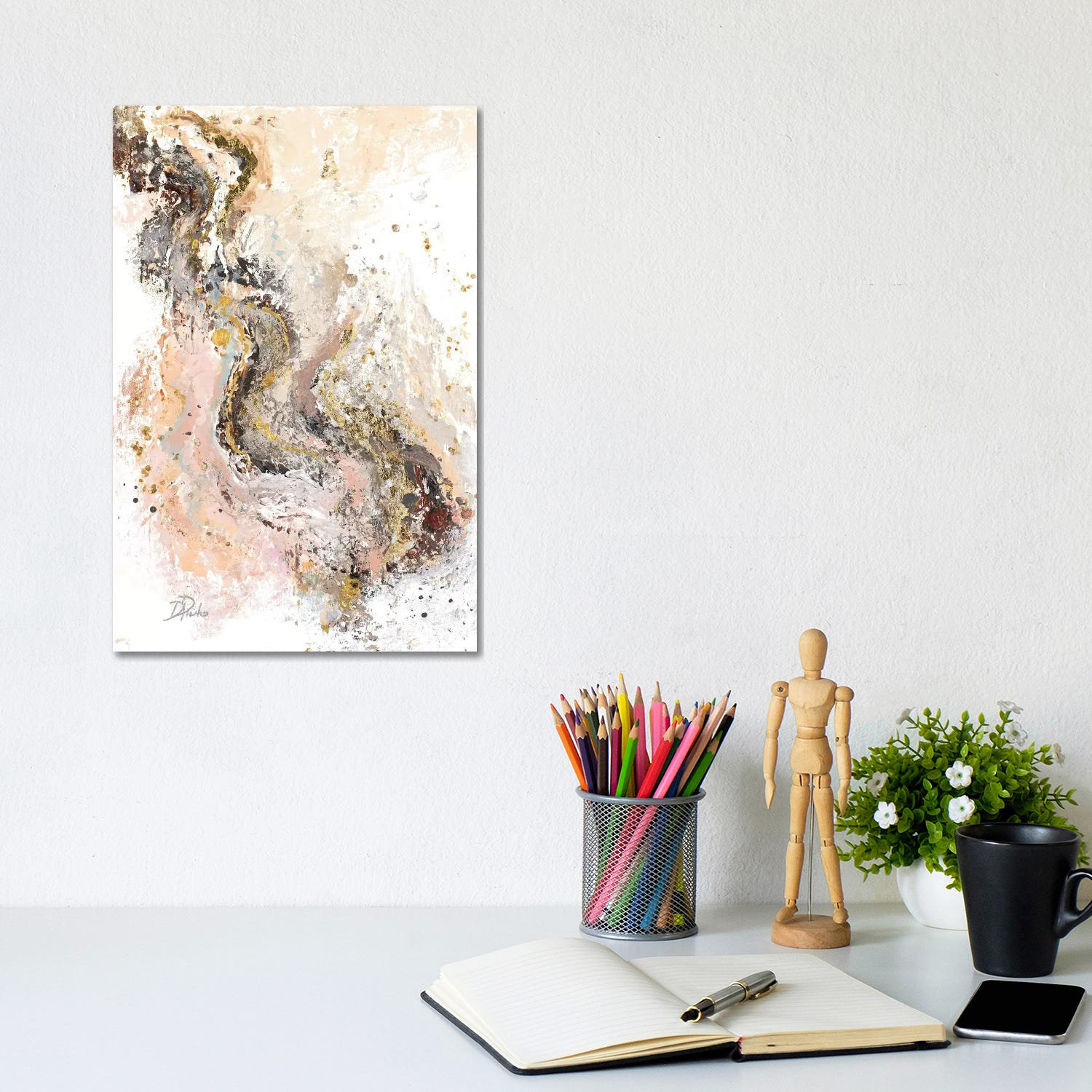 East Urban Home Tierra Rosa by Patricia Pinto - Painting Print | Wayfair