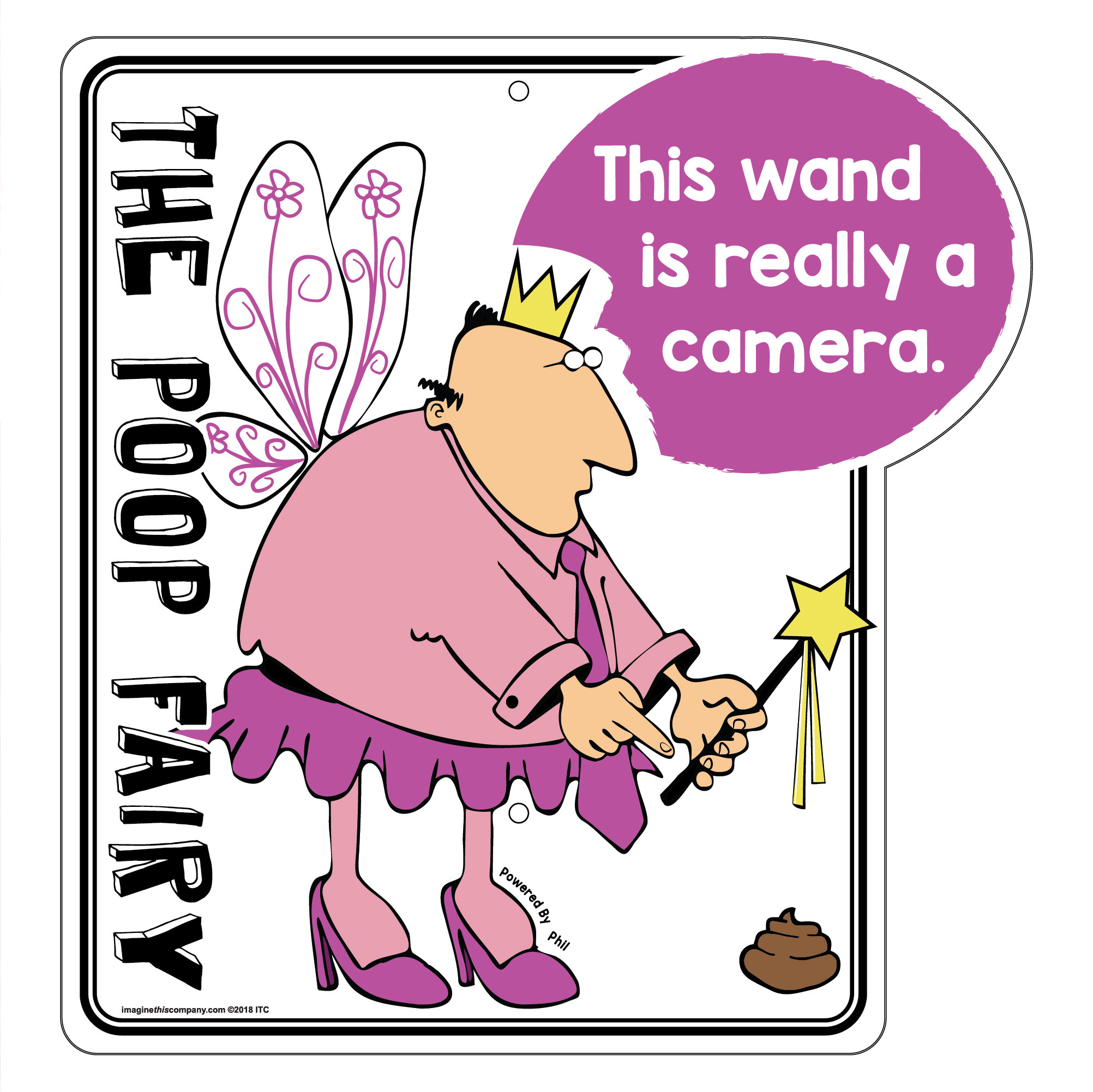 Imagine This Company This Wand Is Really A Camera Phil The Poop Fairy ...
