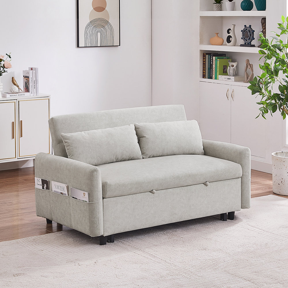 Ebern Designs Aigar 55.1'' Upholstered Sofa | Wayfair