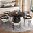 Brayden Studio® 6 - Dining Table Set With 51'' Round Table Top With ...
