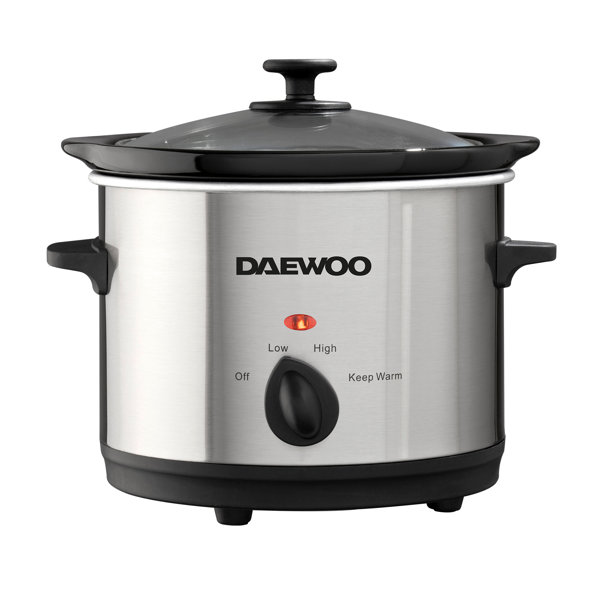 Daewoo Stainless Steel Slow Cooker | Wayfair.co.uk
