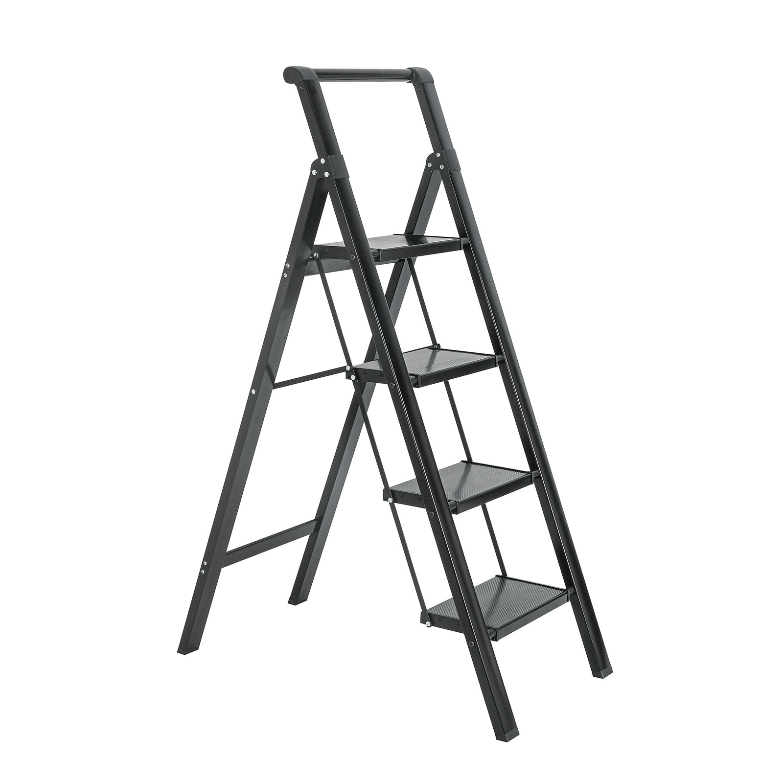 WFX Utility™ 4 - Step Steel Folding Step Ladder | Wayfair