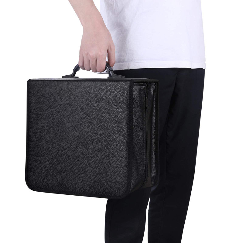 Rebrilliant CD Case DVD Holder Storage, 400 Capacity DVD Cases ...