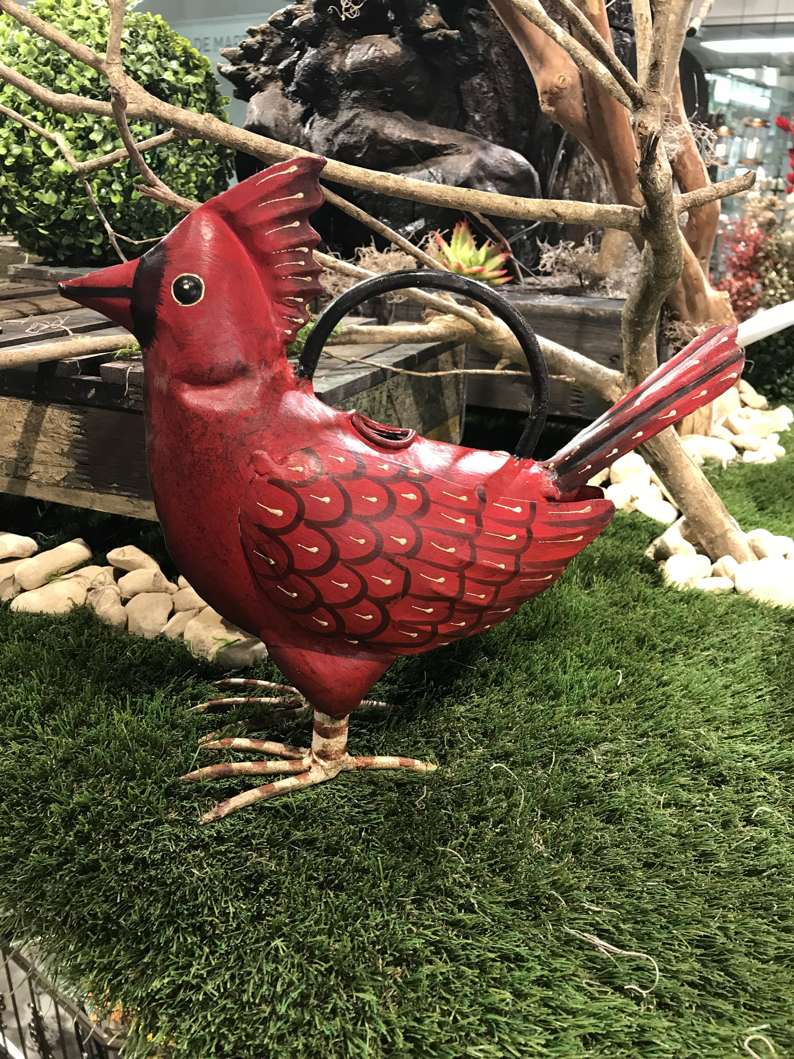 August Grove® Robbie the Cardinal Table Vase | Wayfair