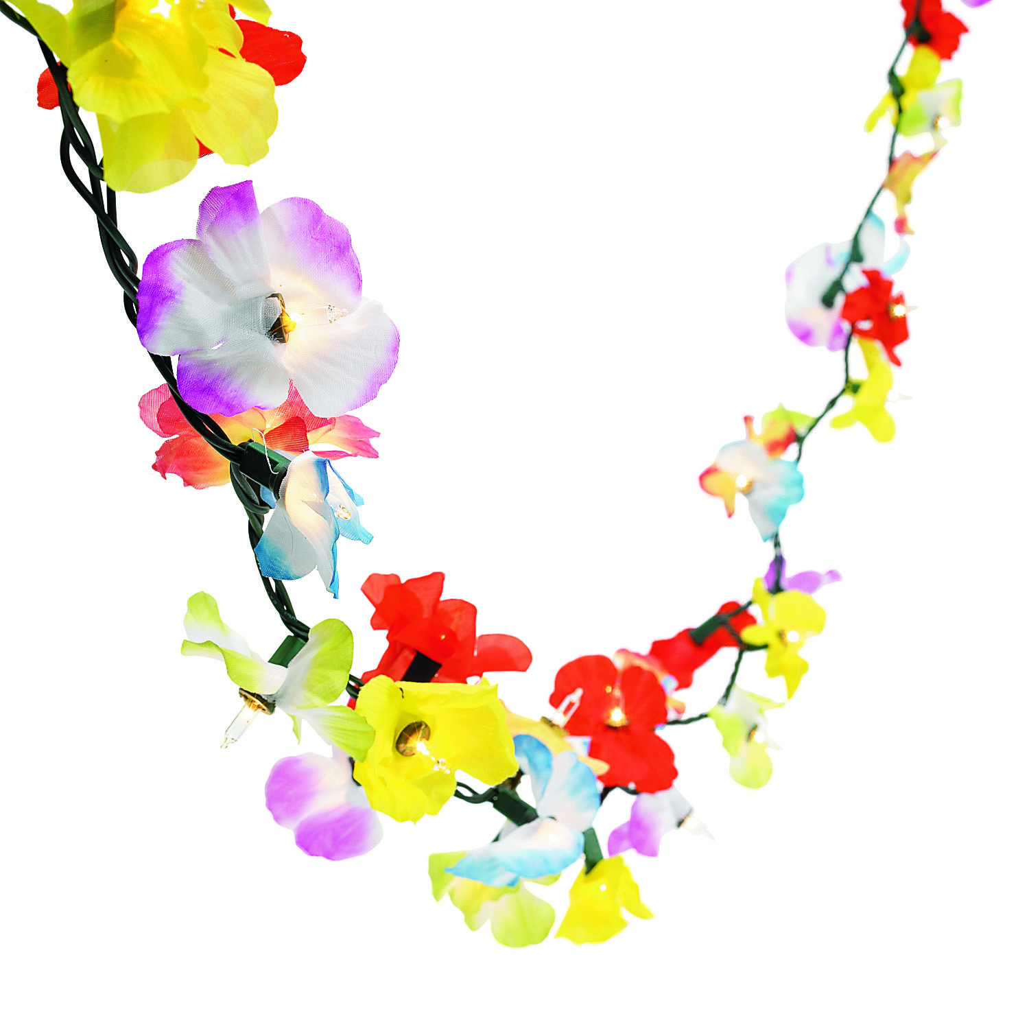 Primrue 0'6" Garland with Warm Lights Lights | Wayfair