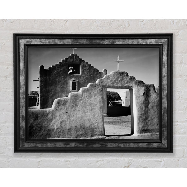Bright Star Ansel Adams Church In Taos Pueblo New Mexico 2 - Single ...