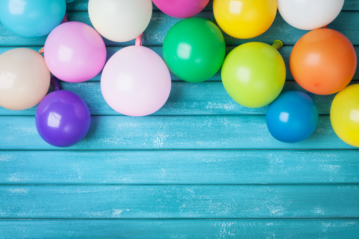 Hokku Designs Colourful Balloons On Table - Wayfair Canada
