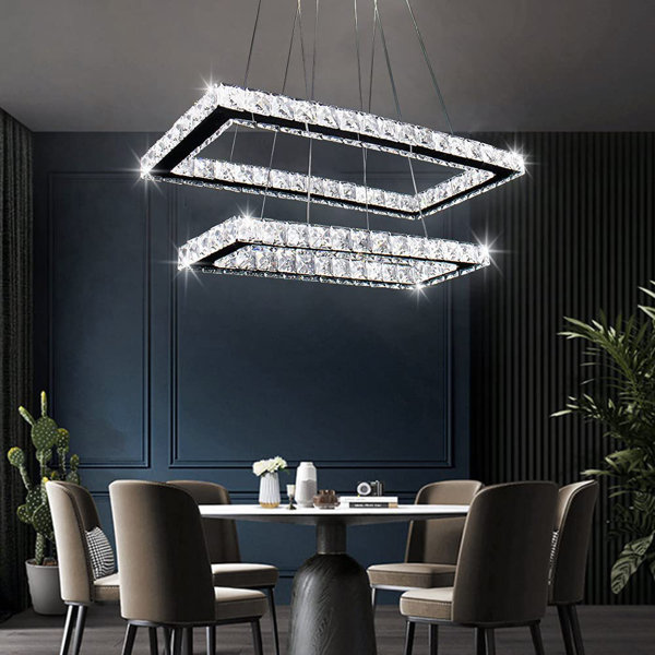 Mercer41 Othan 2 - Light LED Chandelier | Wayfair
