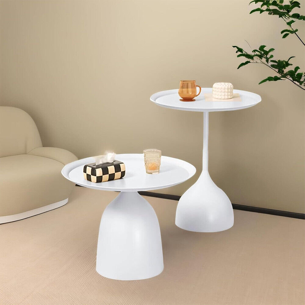 Wrought Studio™ Nesting Table Round Coffee Table Set Modern Living ...