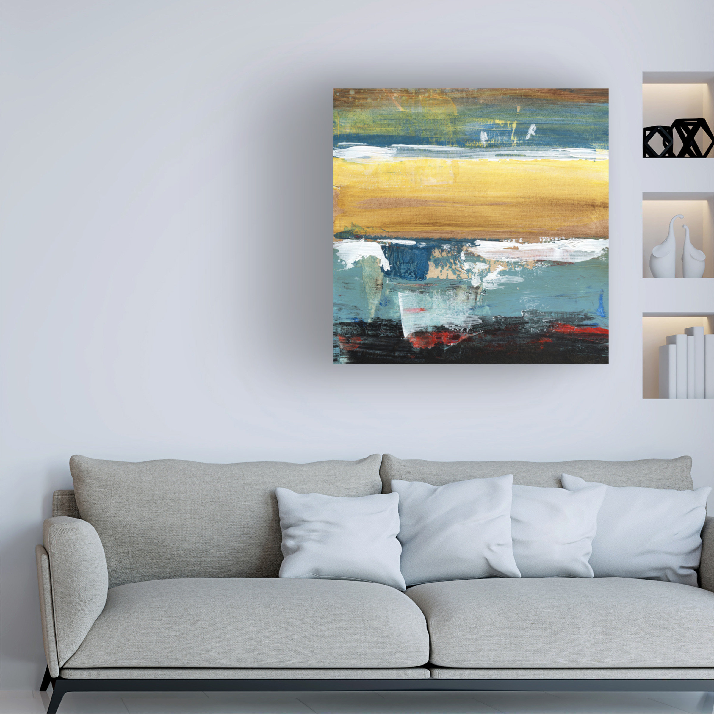 Wrought Studio H2O Elements by Scott Hile - Unframed Print on Canvas ...