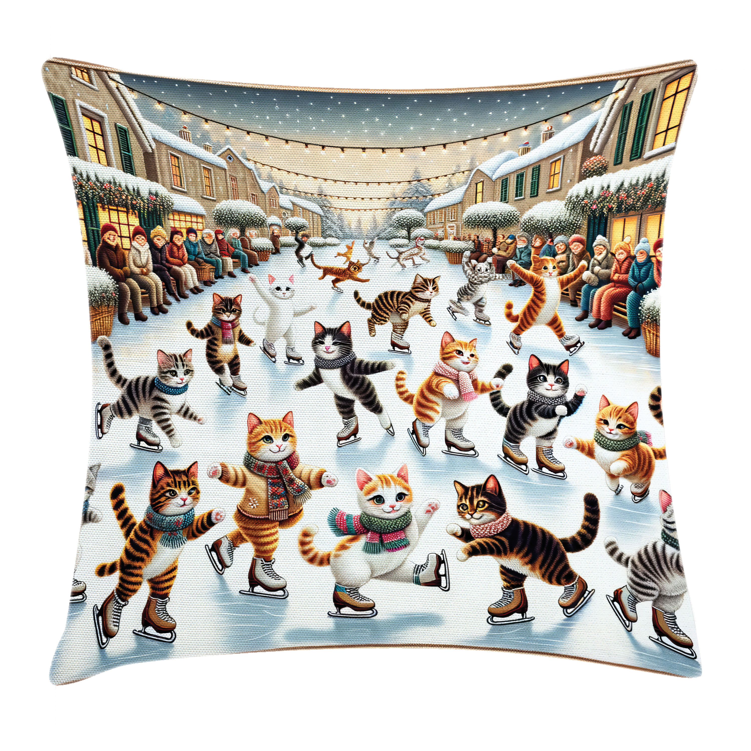 Ambesonne Cat Pillow Cover | Wayfair