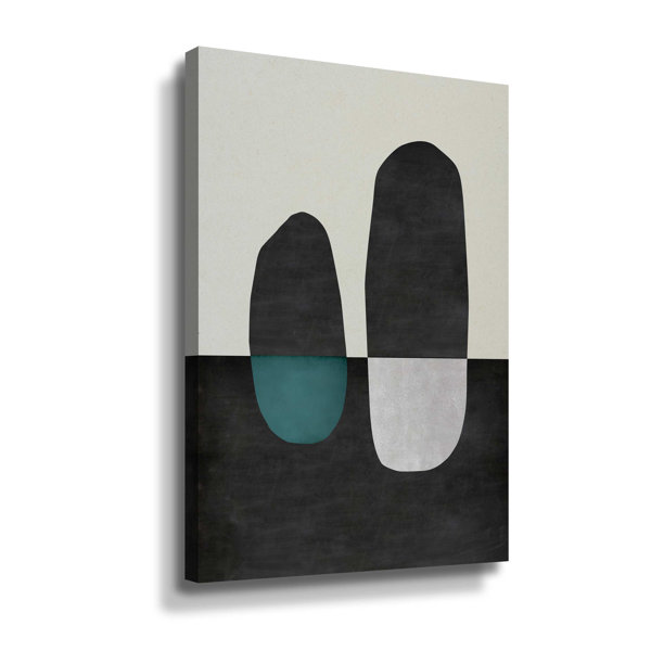 Wrought Studio Inverted Shapes " Inverted Shapes " on Canvas | Wayfair