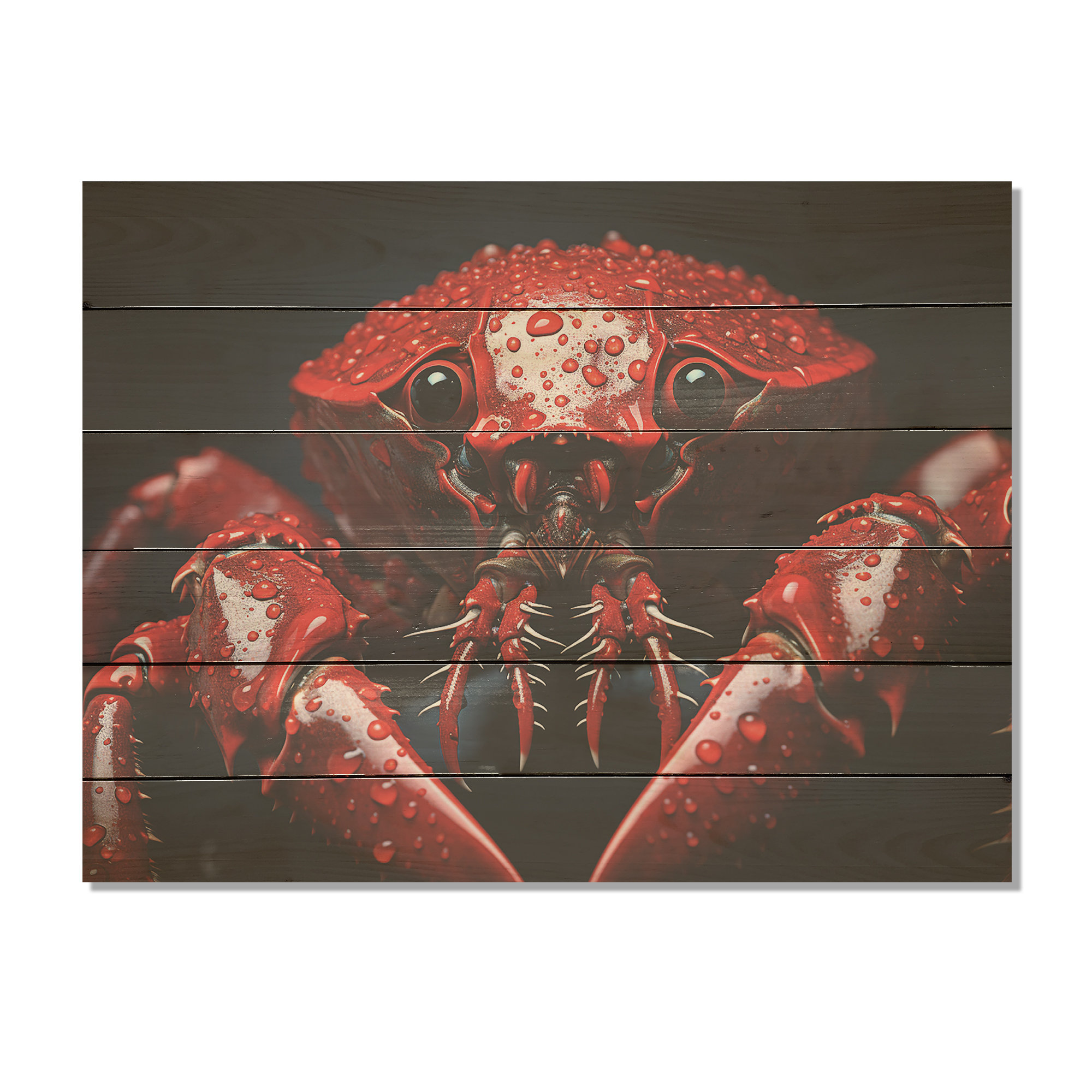 Highland Dunes Red Mantis Shrimp Photo I - Coastal Coral Under Water ...