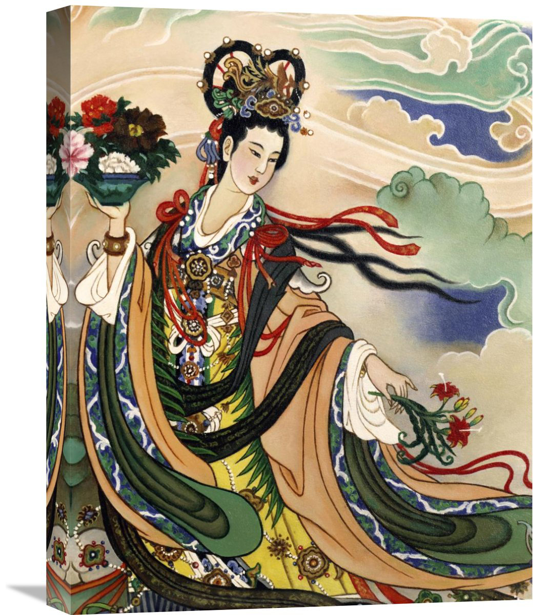 Global Gallery The Goddess of Spring Painting Print on Wrapped Canvas ...